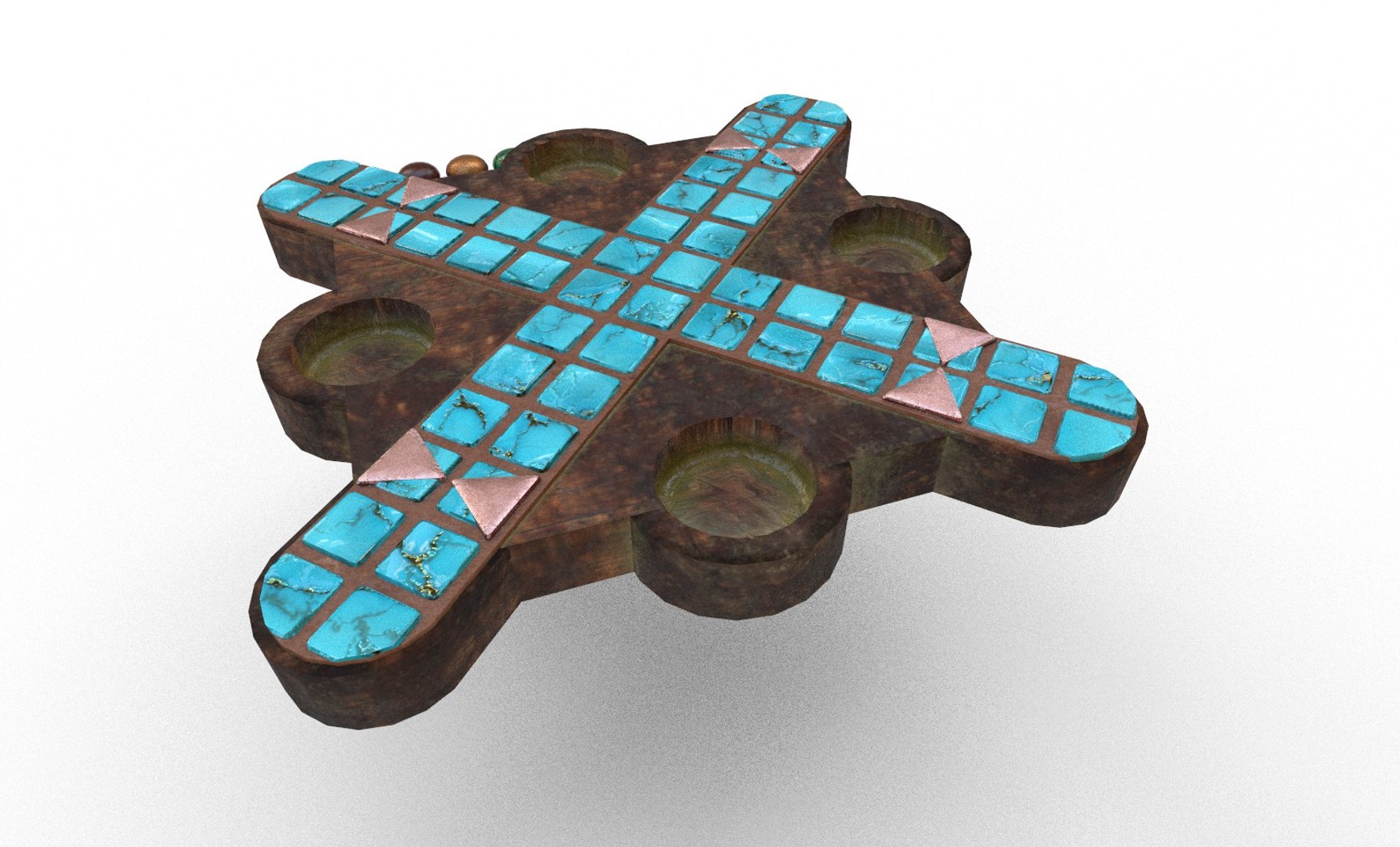 3D Patolli Games Unreal - TurboSquid 1222511