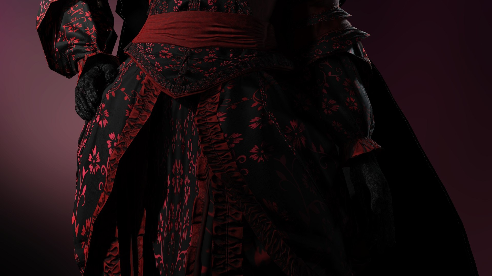 3D Model Mysterious Victorian Gothic Woman - TurboSquid 2517751