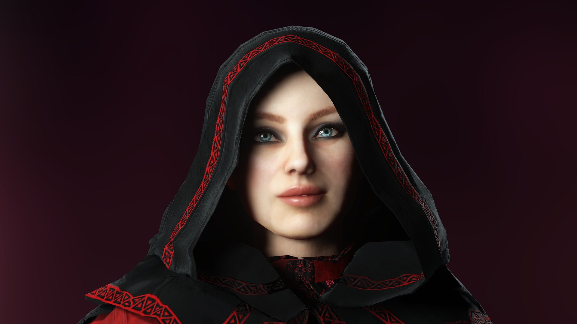 3D Model Mysterious Victorian Gothic Woman - TurboSquid 2517751