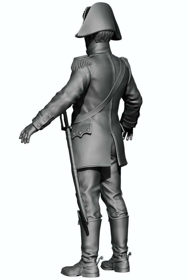 Napoleon Infantry Infantryman 3D Model - TurboSquid 1251295