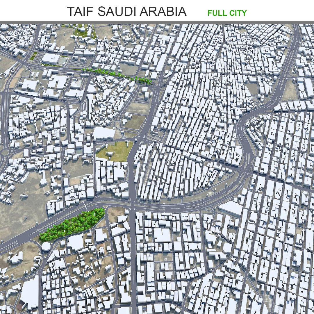 Taif Saudi Arabia 3D - TurboSquid 2042542