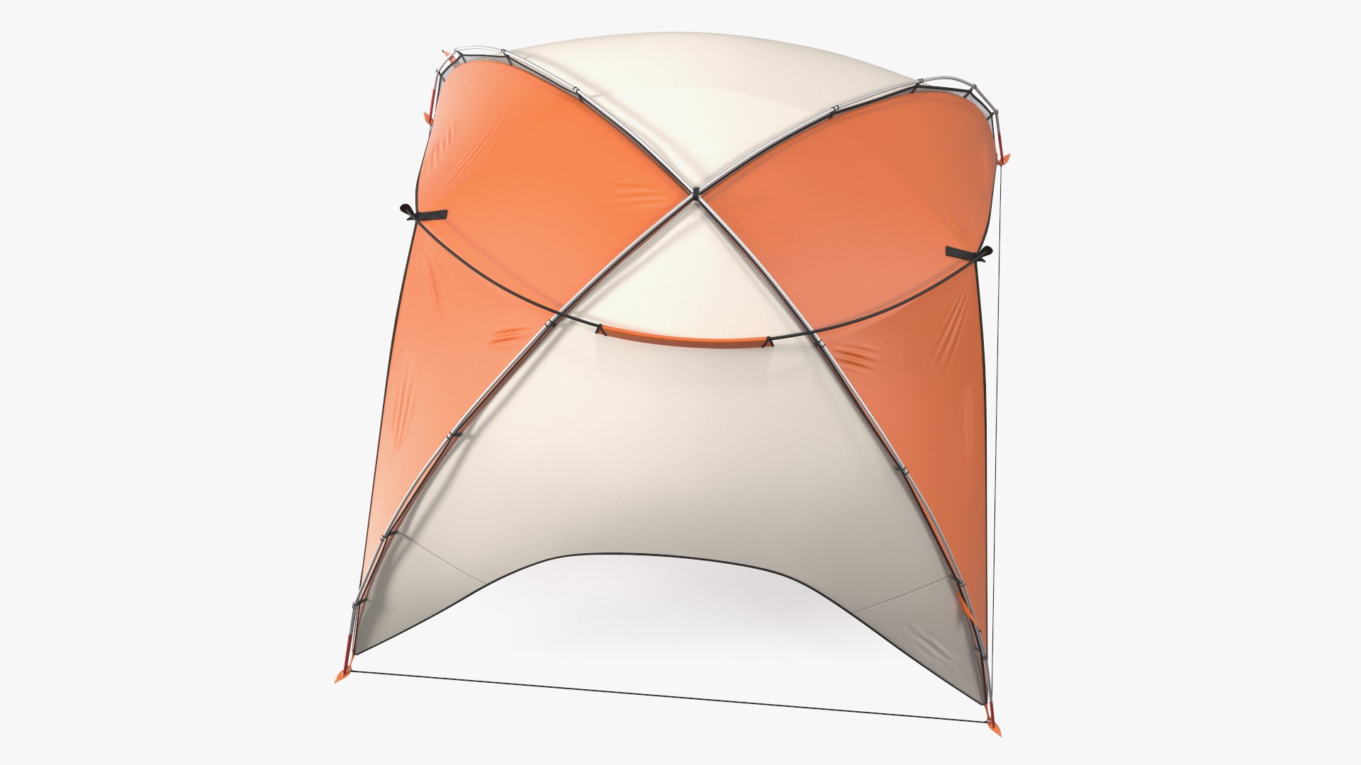 Outdoor Sun Shelter Tent 3D Model - TurboSquid 2059860