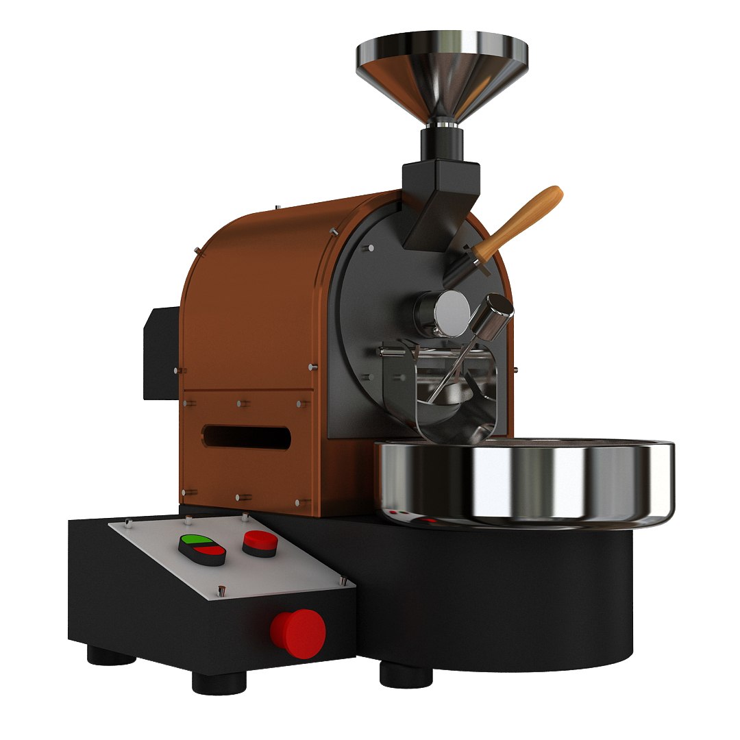 3D Coffee Roaster - TurboSquid 1584114