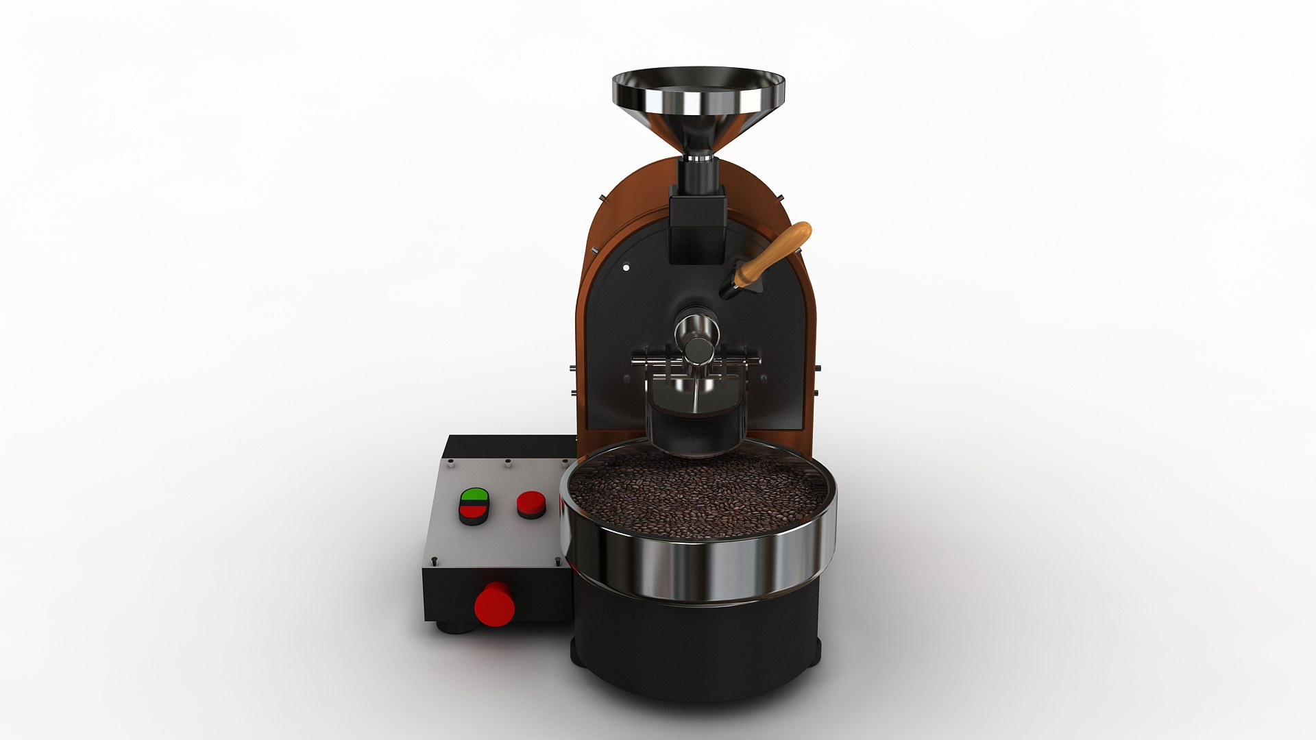 3D Coffee Roaster - TurboSquid 1584114