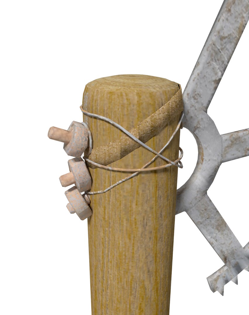 3d Model Apocalyptic Axe