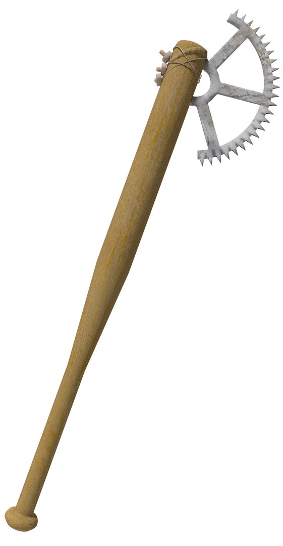 3d Model Apocalyptic Axe