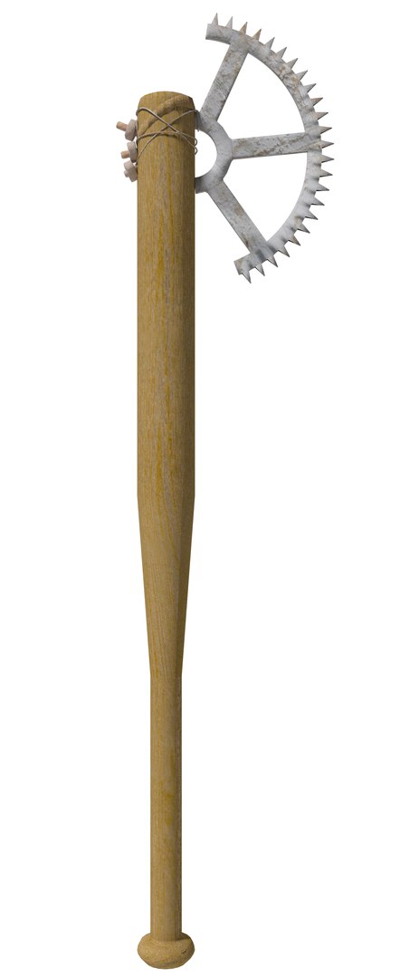 3d Model Apocalyptic Axe