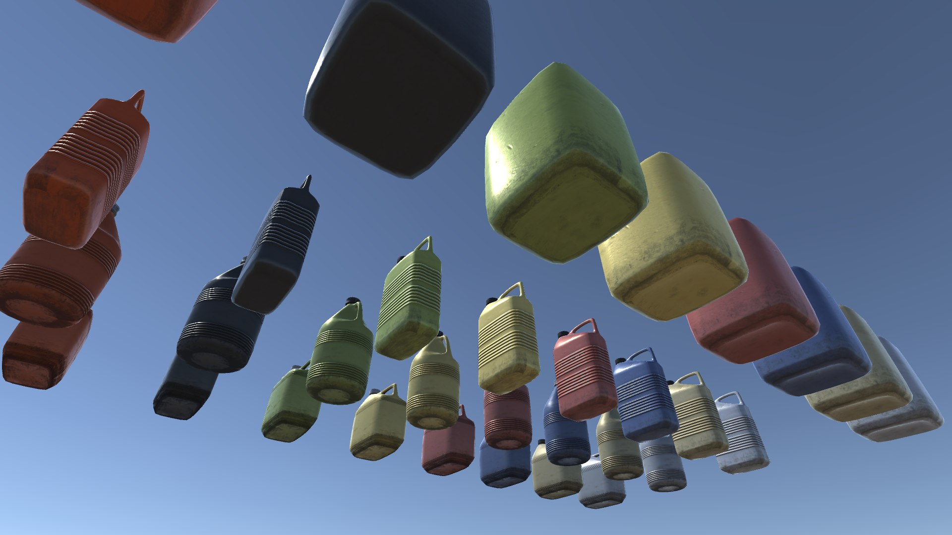 PBR Canisters 3D model - TurboSquid 1980220