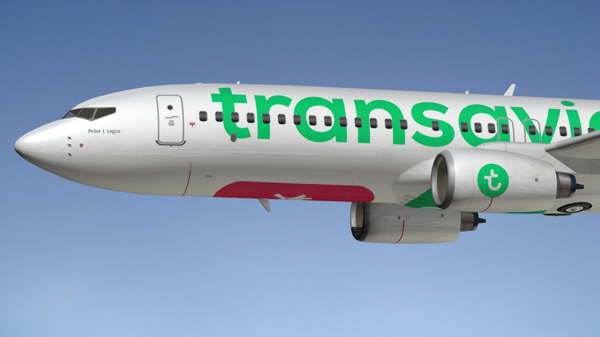 3D Boeing Transavia Model - TurboSquid 1476351
