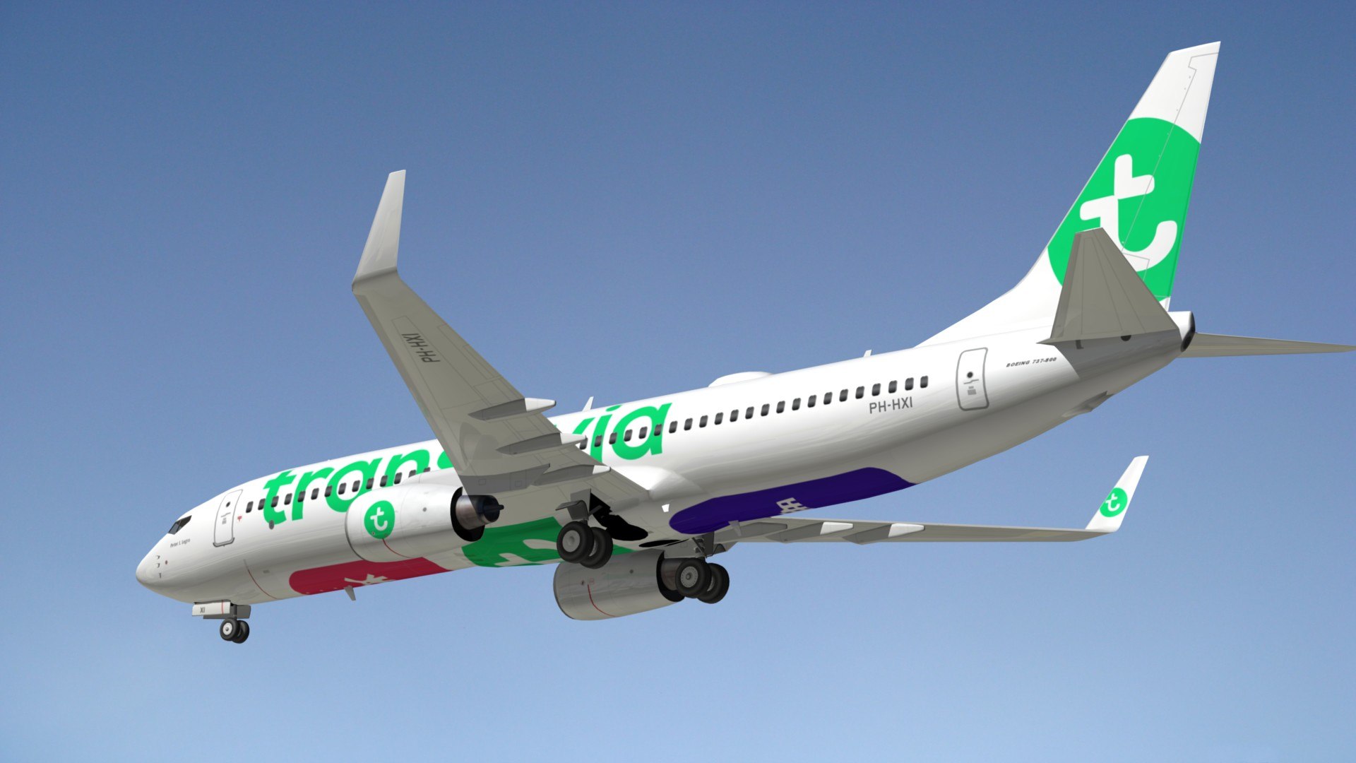 3D Boeing Transavia Model - TurboSquid 1476351