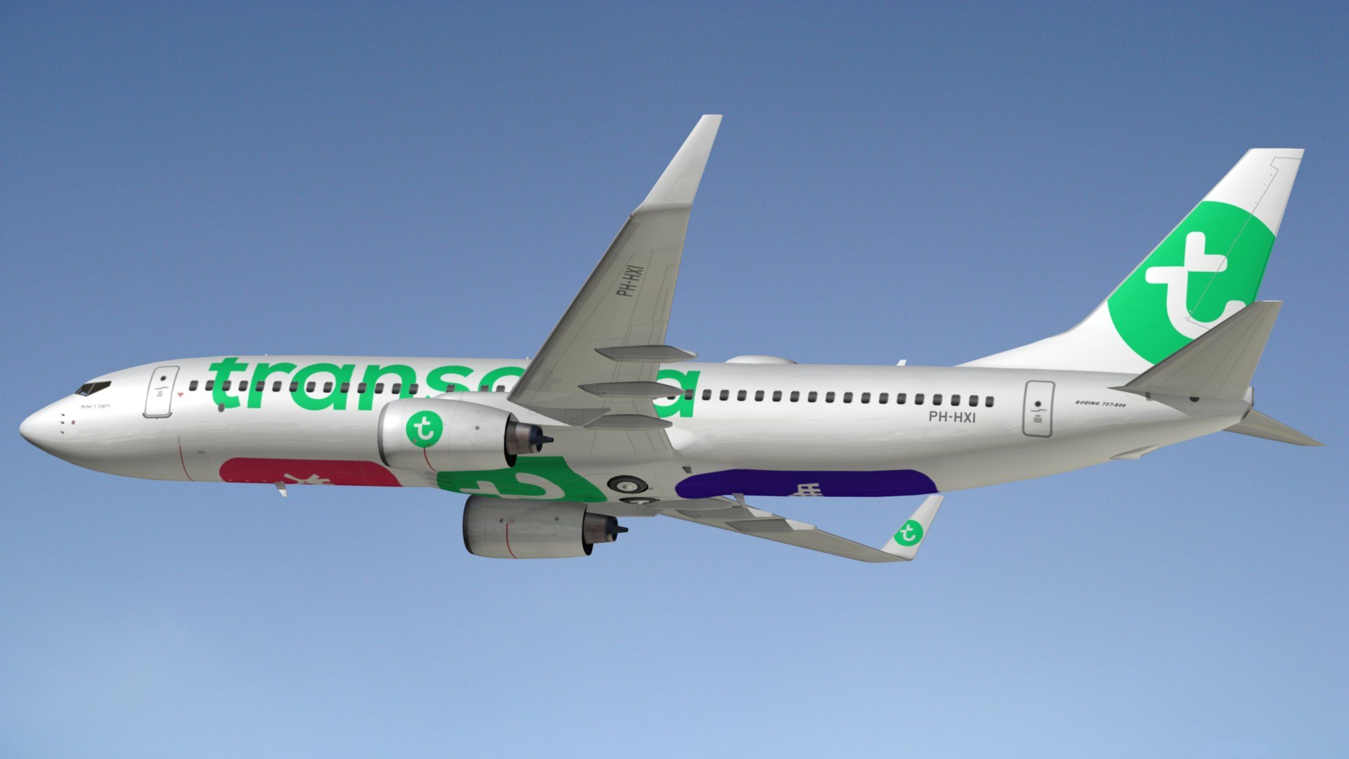 3D boeing transavia model - TurboSquid 1476351