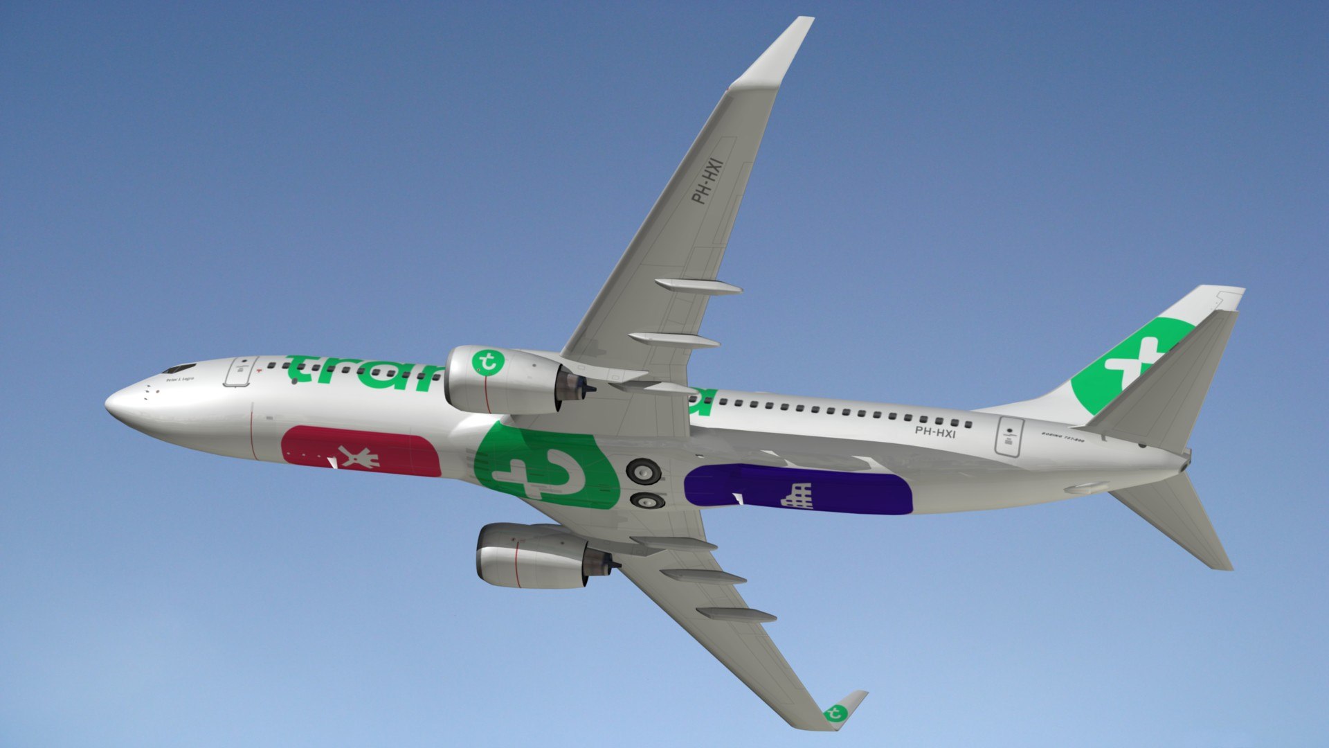 3D Boeing Transavia Model - TurboSquid 1476351