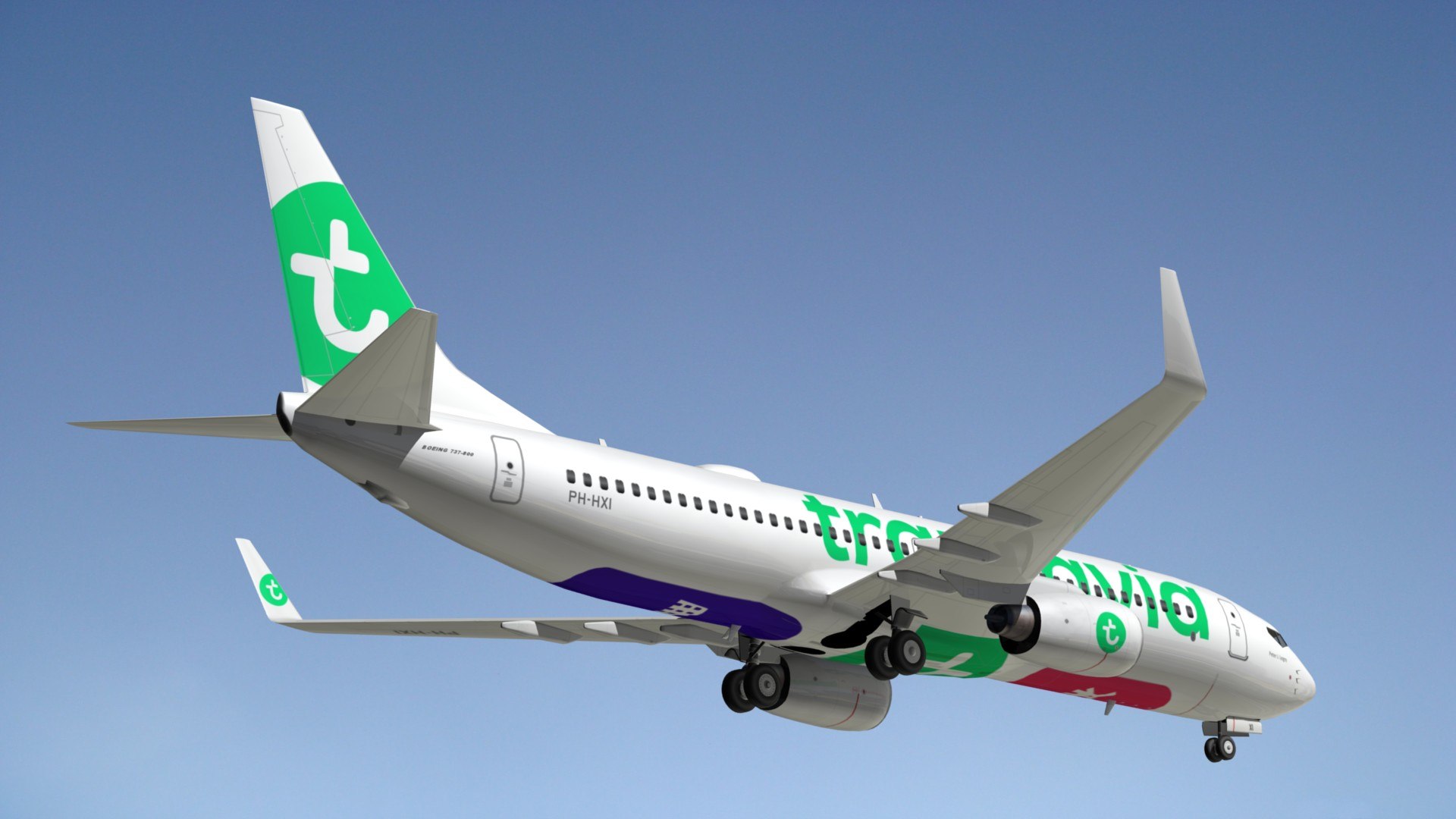 3D Boeing Transavia Model - TurboSquid 1476351