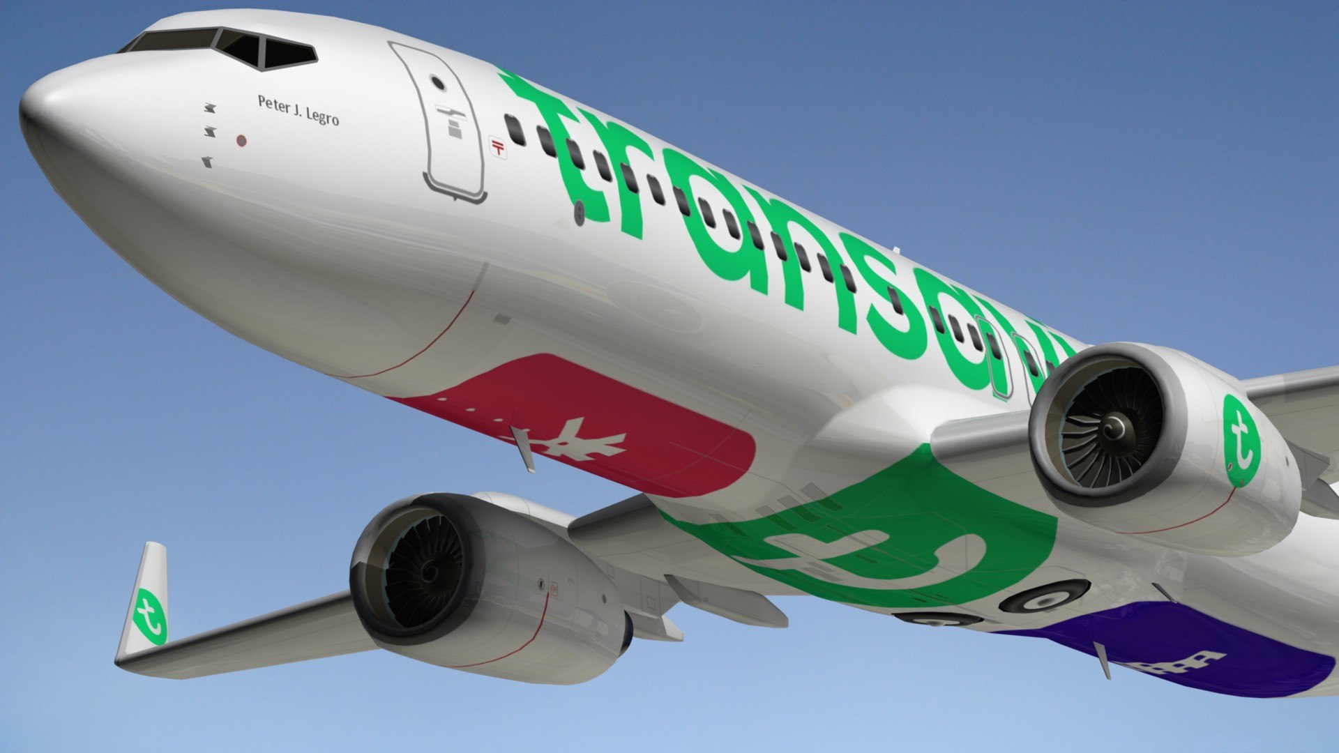 3D Boeing Transavia Model - TurboSquid 1476351