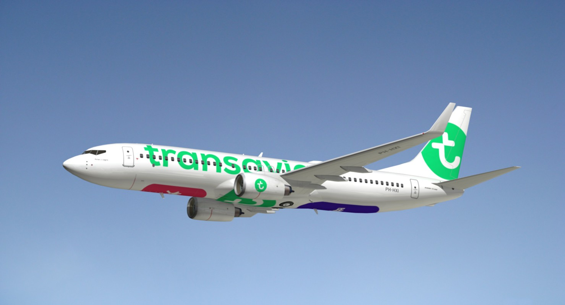 3D boeing transavia model - TurboSquid 1476351