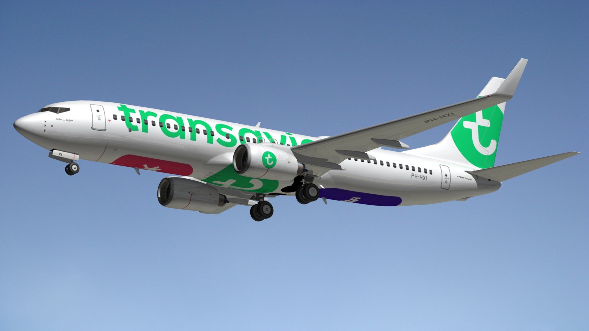 3D Boeing Transavia Model - TurboSquid 1476351