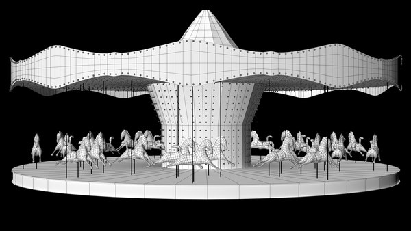 modelo 3d Carrusel - TurboSquid 2178114