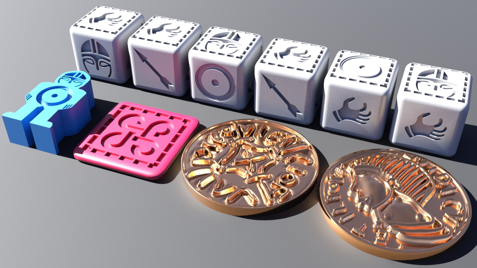 Orlog 게임 3D 모델 - TurboSquid 1715239