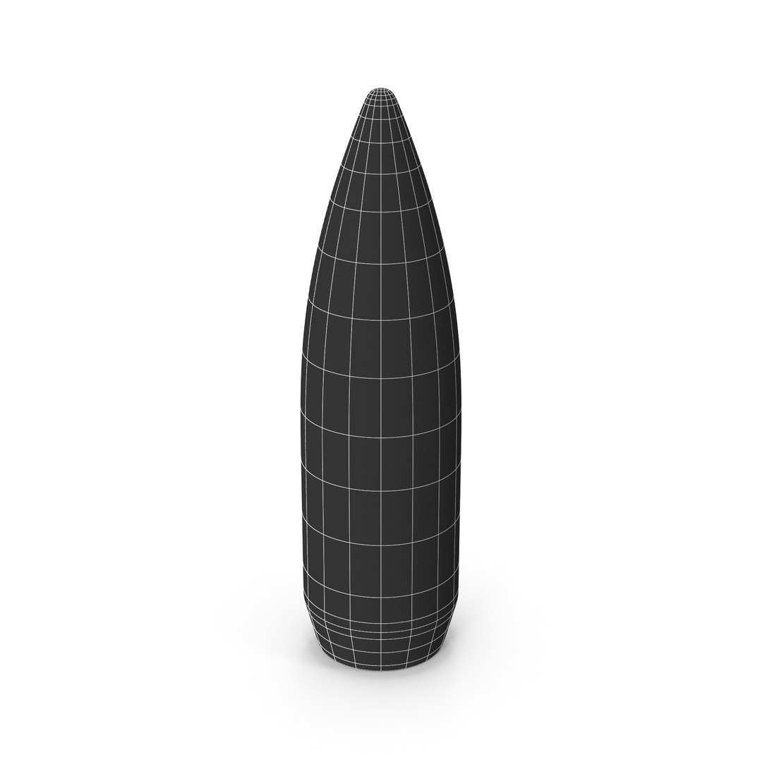 Green Tipped Rifle Bullet 3D Model - TurboSquid 1960978