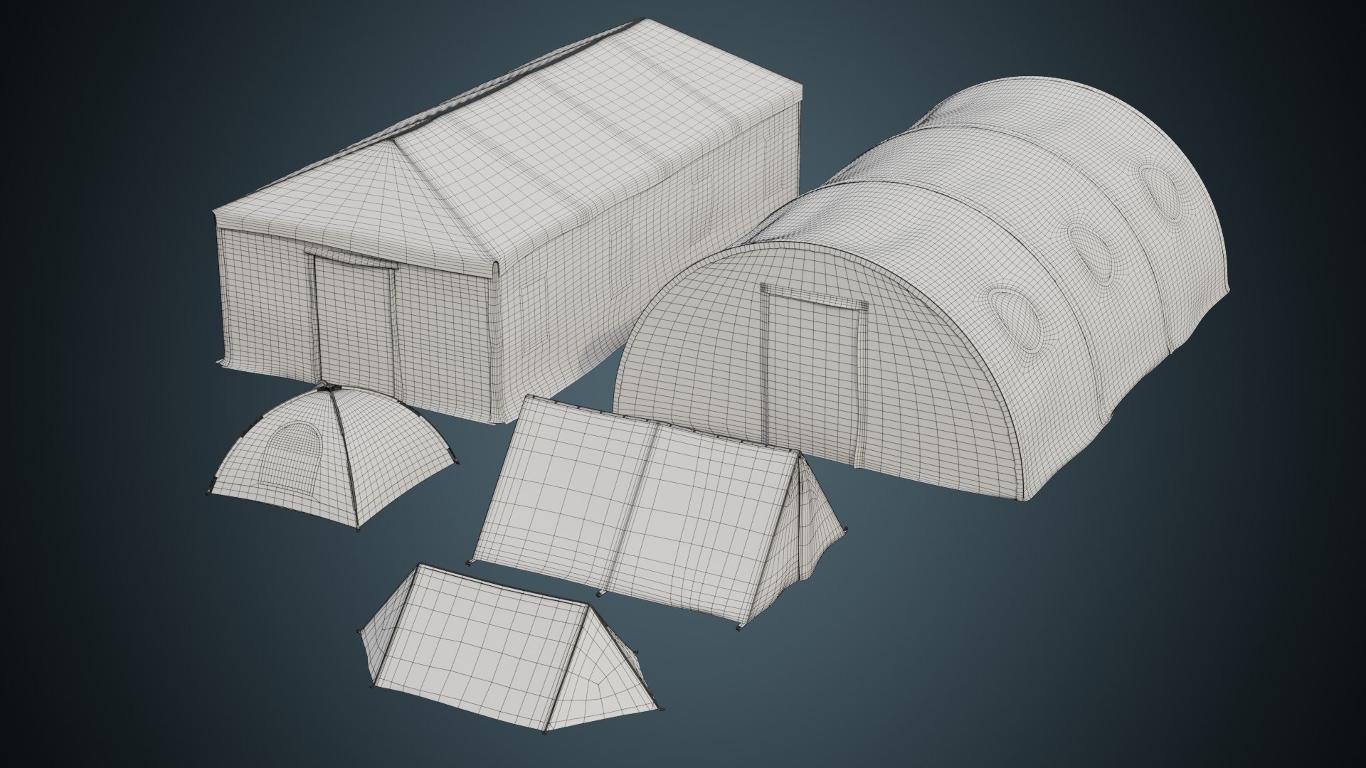 3D Tent Collection 1B - TurboSquid 2036566