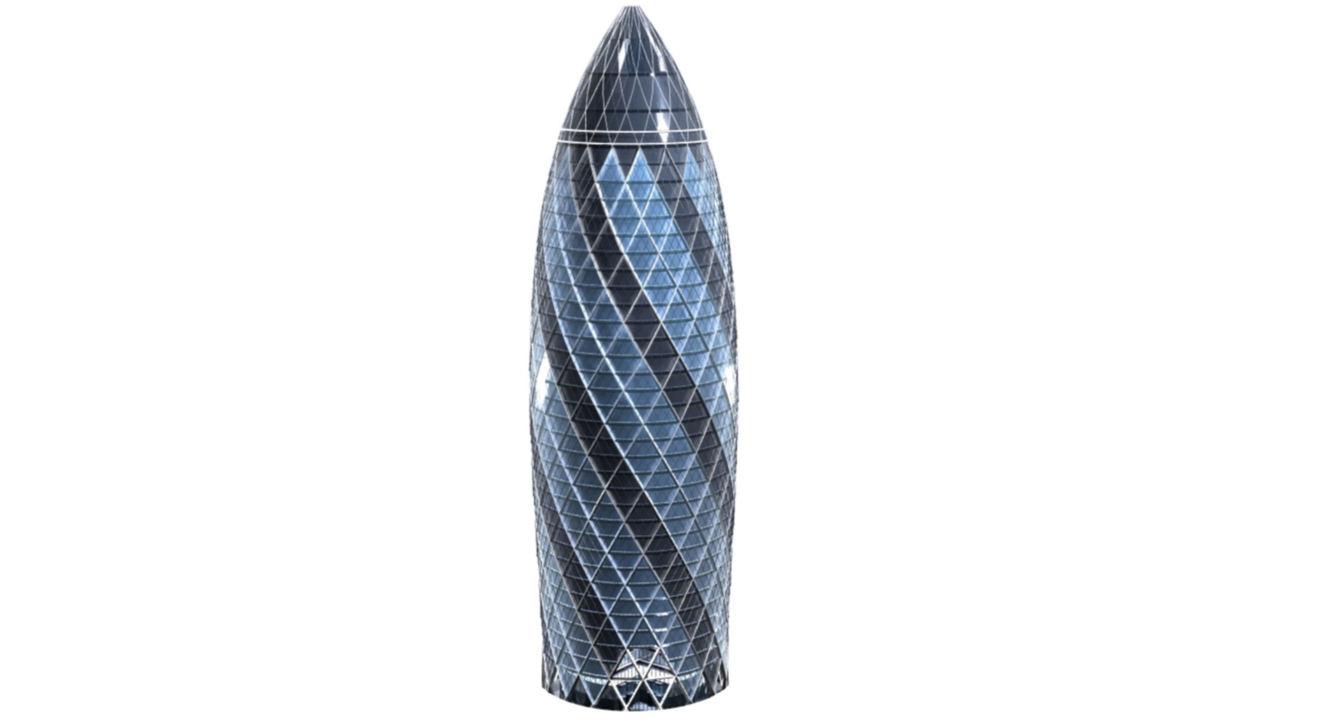 Gherkin 30 St Mary 3D Model - TurboSquid 1271947