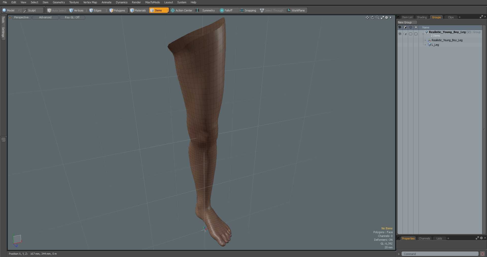 Realistic Young Boy Leg 3D - TurboSquid 2285034