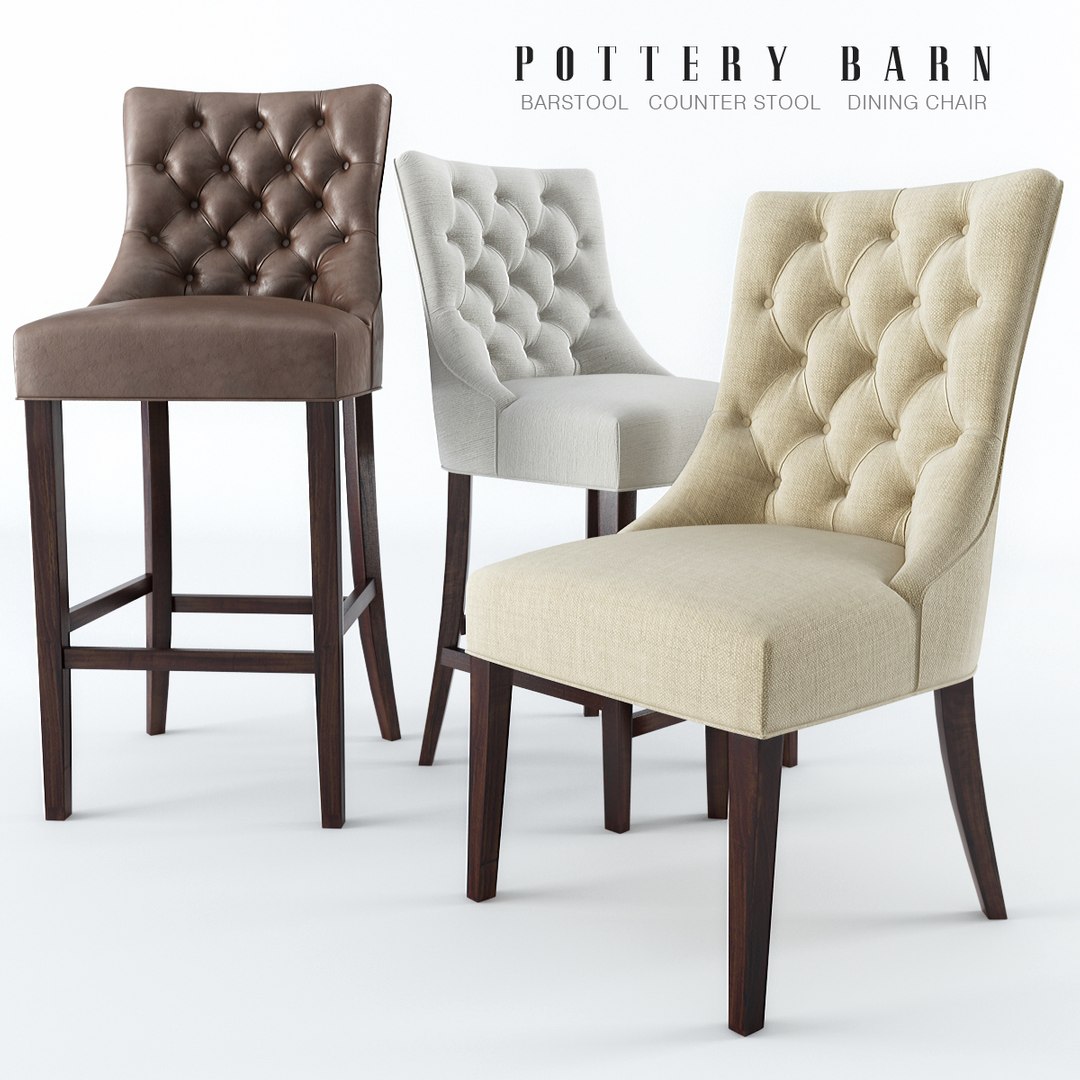 pottery barn bar 3d x