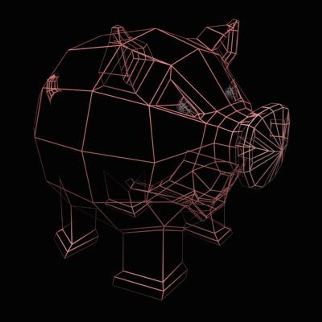 3d Piggy Animations Model