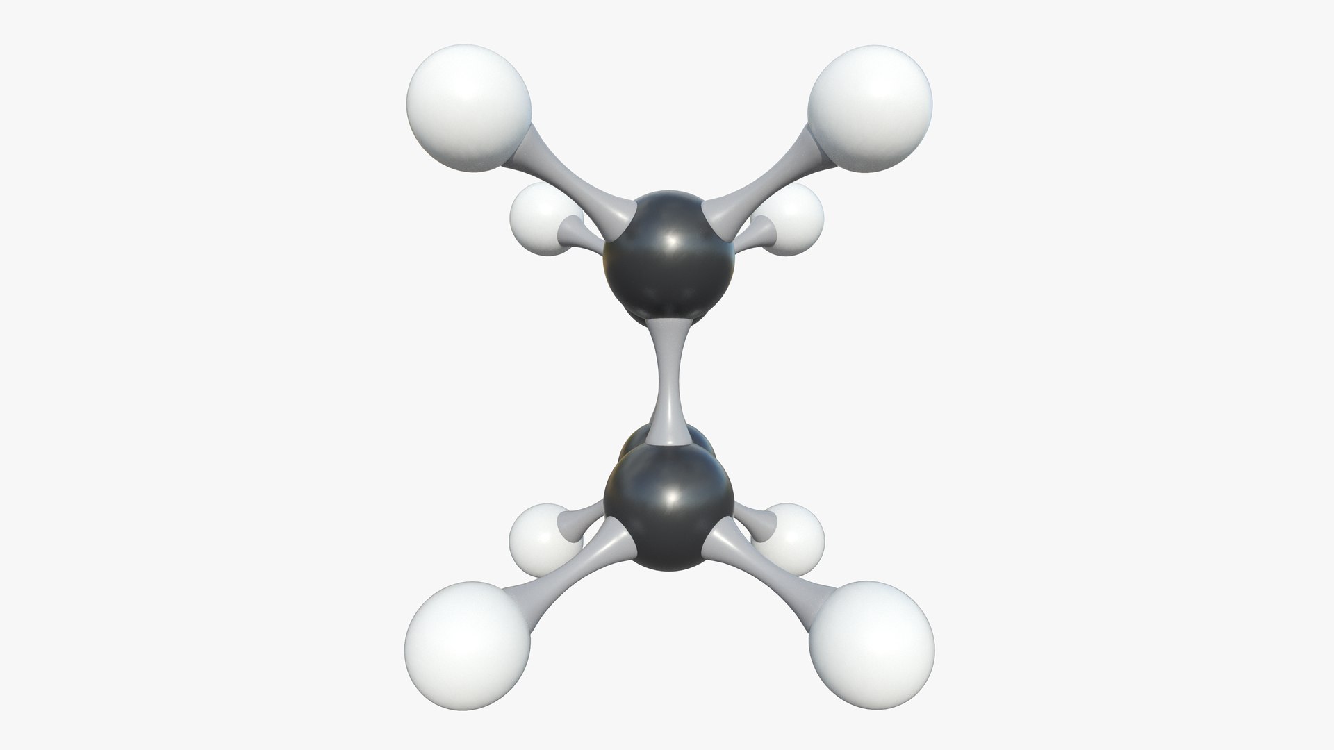 Cyclobutane Molecule With PBR 4K 8K Model - TurboSquid 1943225