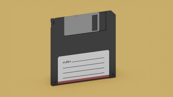 3D Floppy disks low poly voxel art set model - TurboSquid 1947210