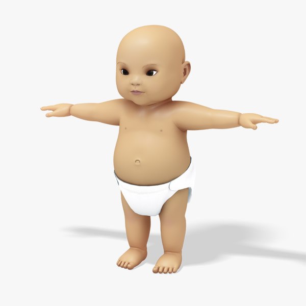 Baby 3D Models for Download | TurboSquid
