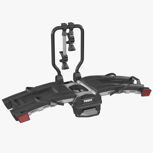 Hitch Bike Racks Thule EasyFold XT2 Rigged model - TurboSquid 1728138
