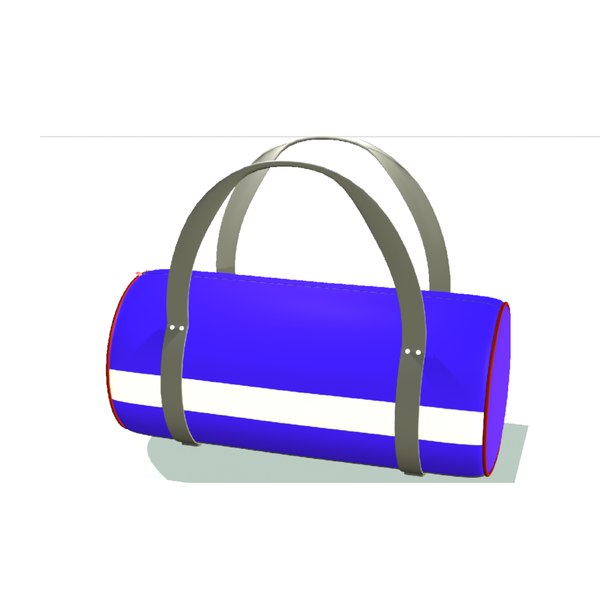 Sports bag rigged 3D model - TurboSquid 1922959