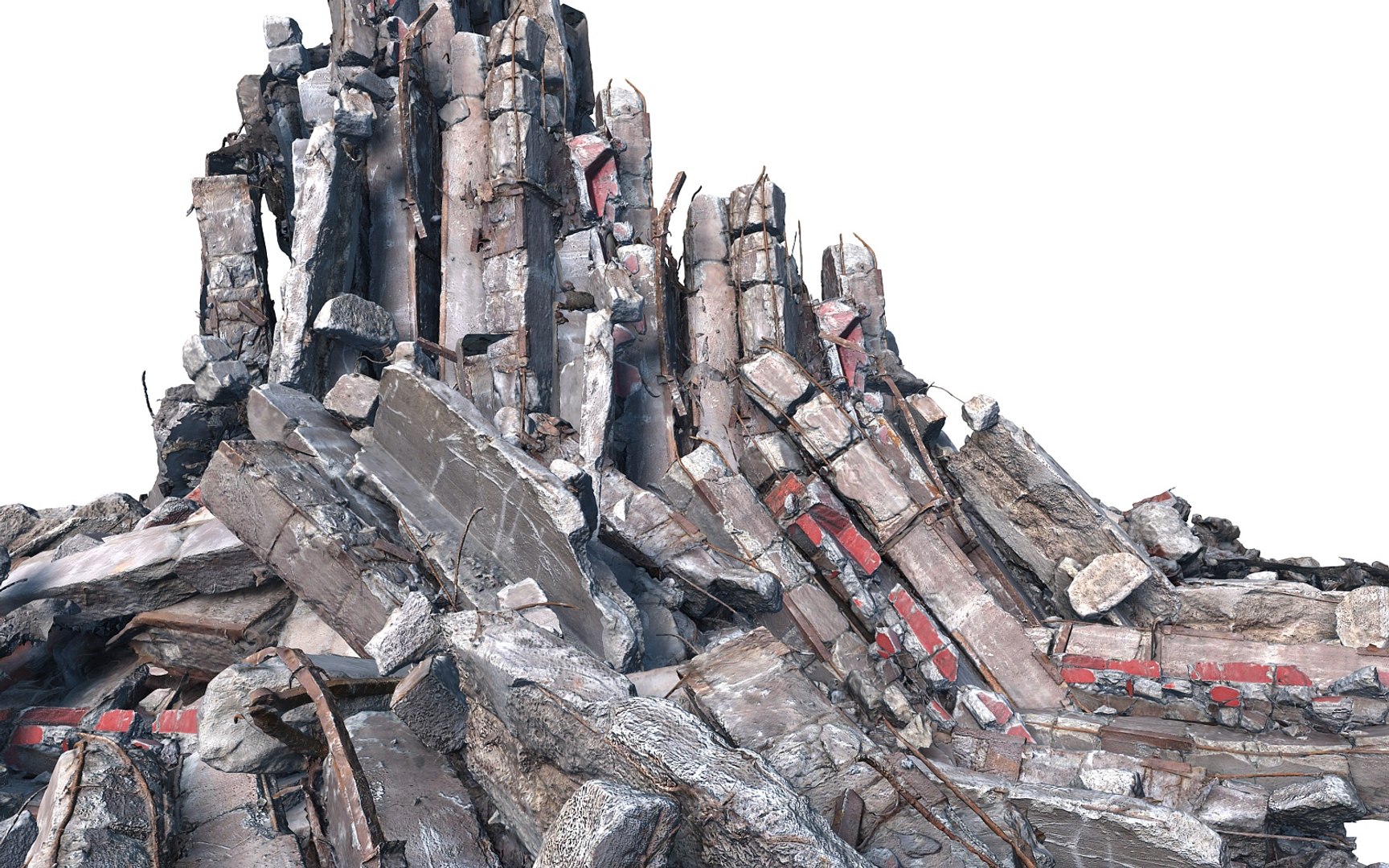 3D Urban Devastation PACK 5 - TurboSquid 2284346