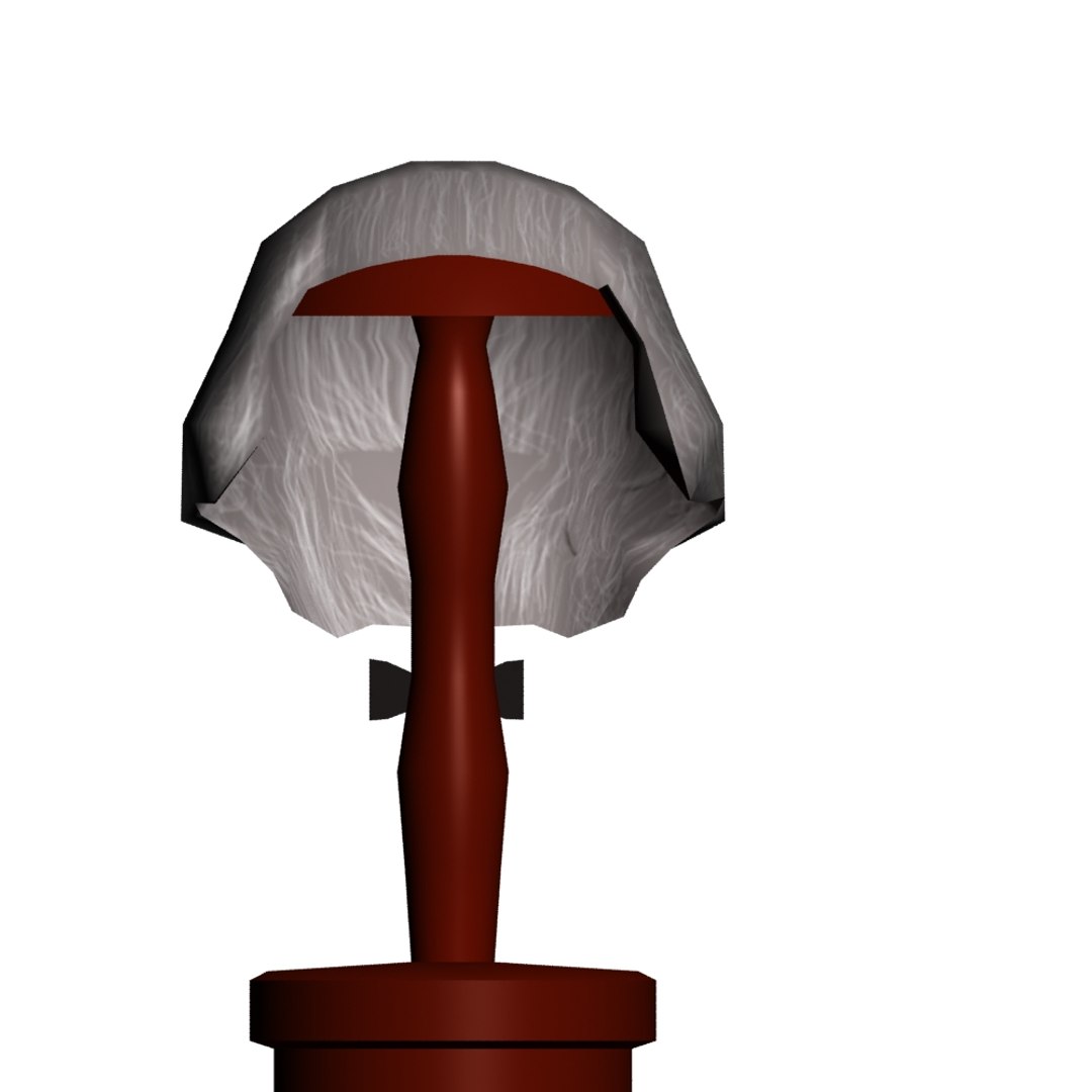 3d Wig 1700 Model