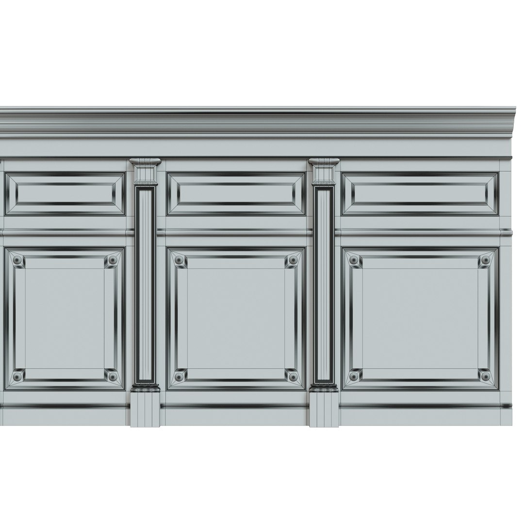 Wood Panels 3D Model - TurboSquid 1437870