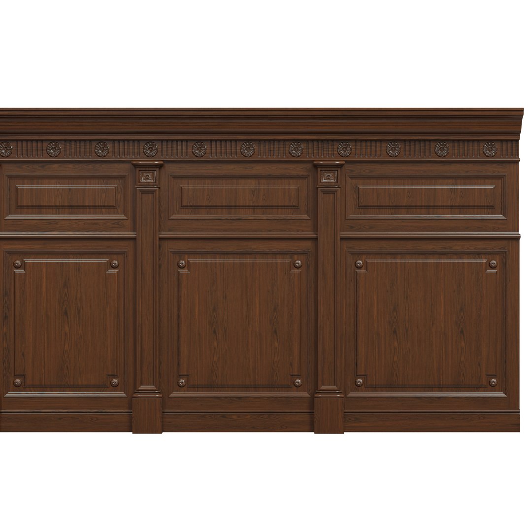 Wood Panels 3D Model - TurboSquid 1437870