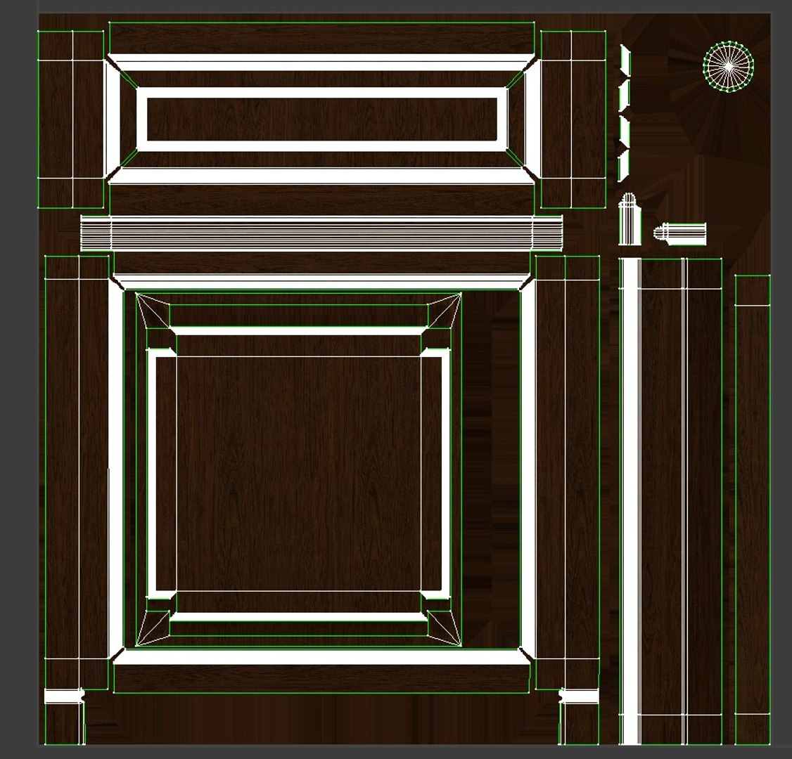 Wood Panels 3D Model - TurboSquid 1437870