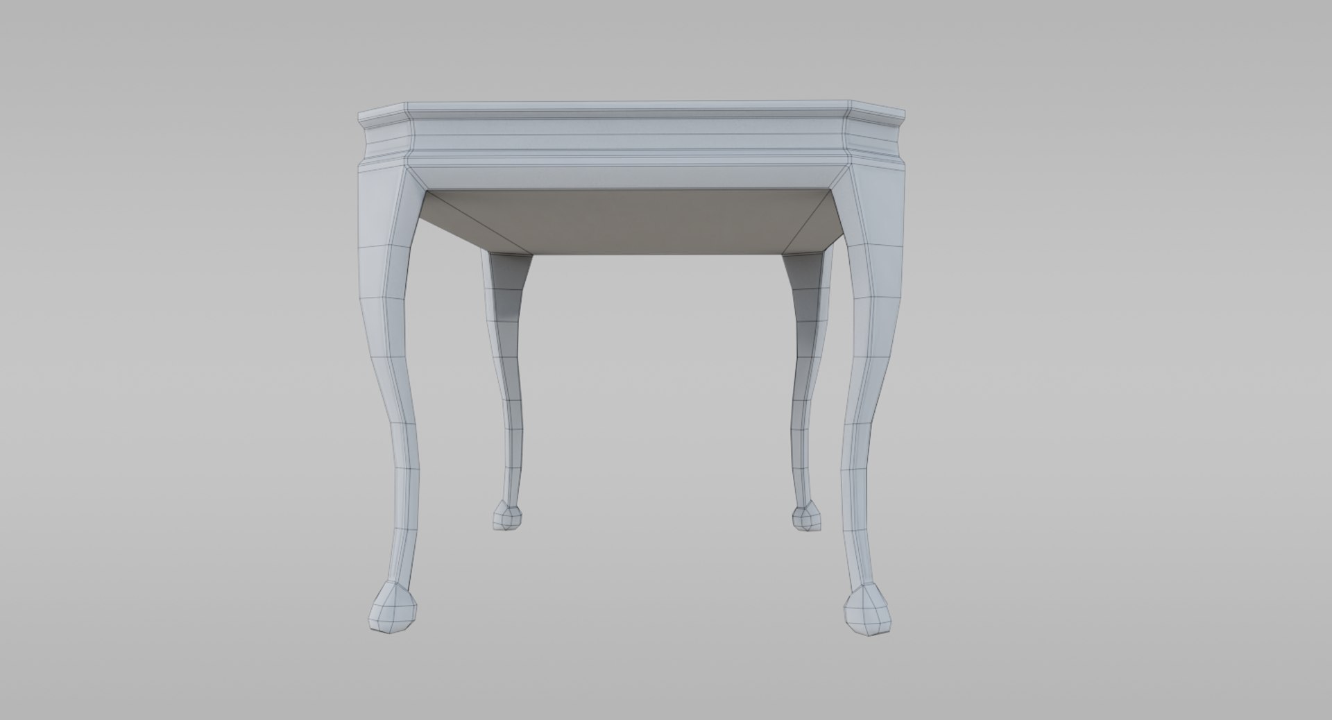 3D Small Wood Table - TurboSquid 1214945