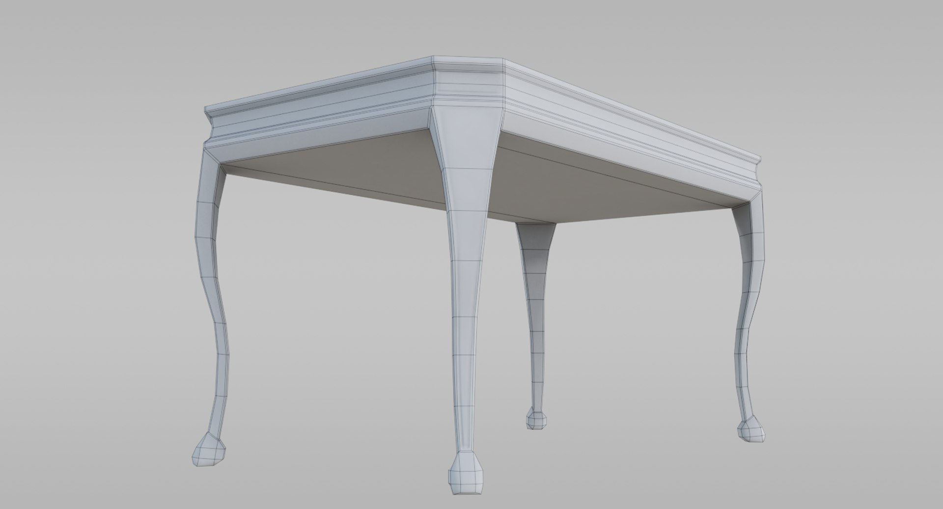 3D Small Wood Table - TurboSquid 1214945