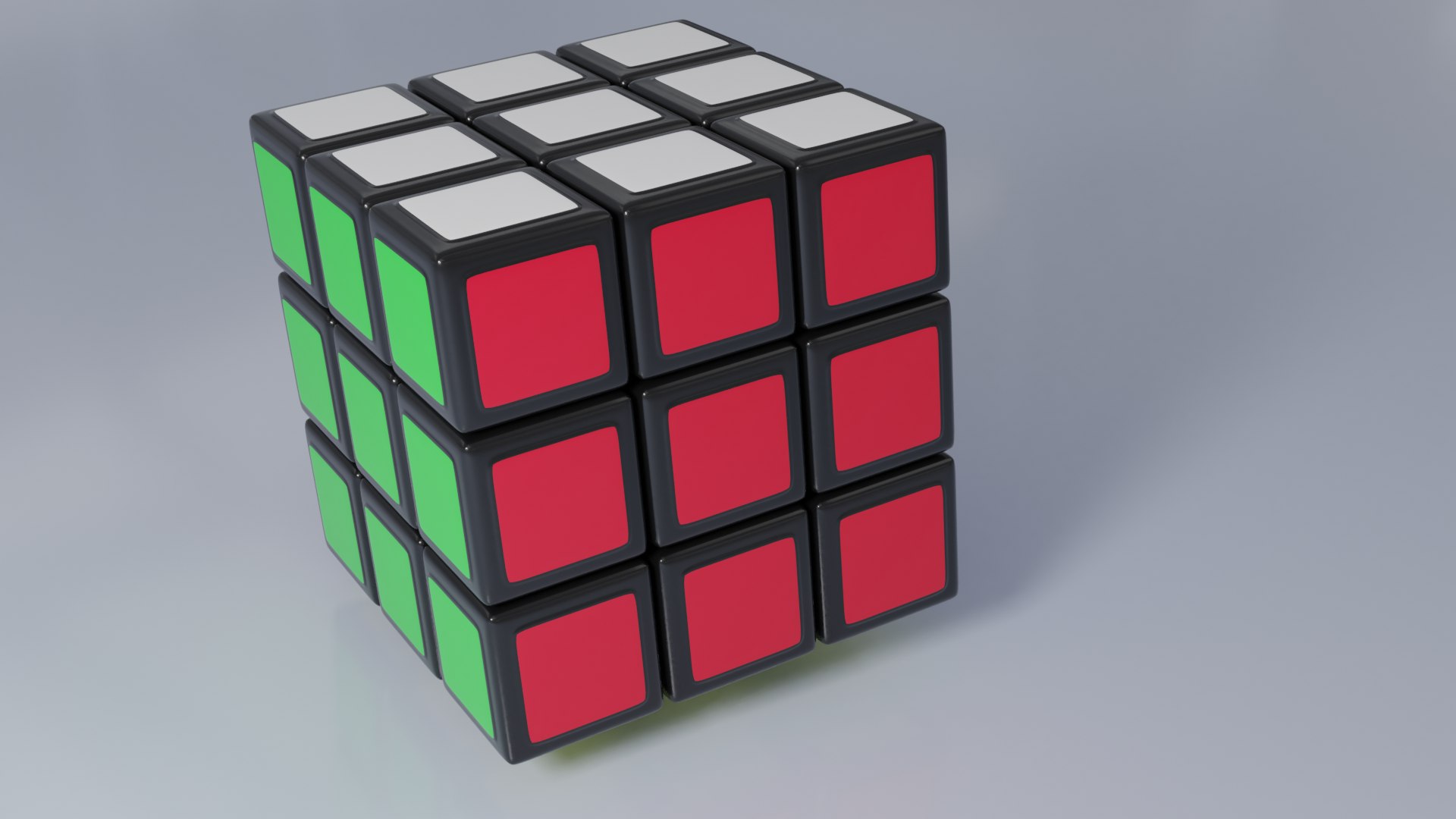 3D Rubiks Cube black - TurboSquid 1774980
