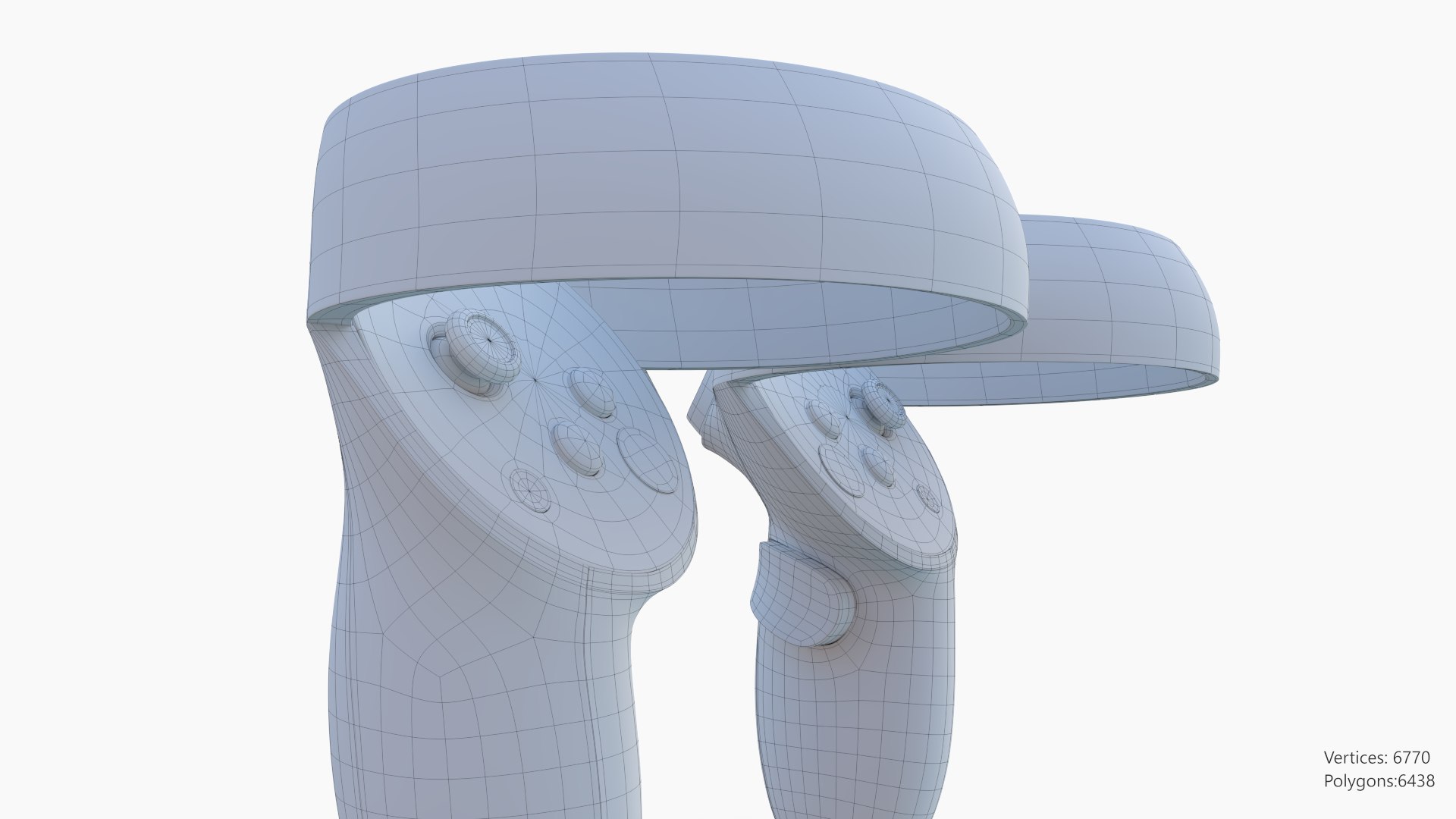 3D Oculus Quest 2 Controller Model - TurboSquid 1870996