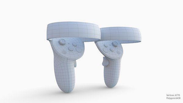 3D Oculus Quest 2 Controller model - TurboSquid 1870996