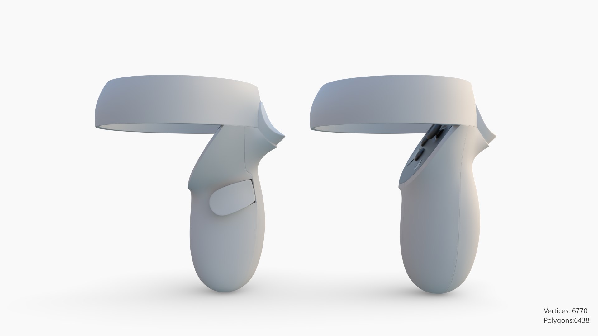 3D Oculus Quest 2 Controller Model - TurboSquid 1870996