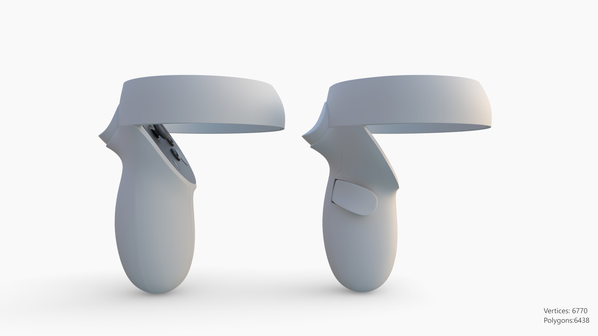 3D Oculus Quest 2 Controller Model - TurboSquid 1870996