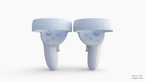 3D Oculus Quest 2 Controller model - TurboSquid 1870996