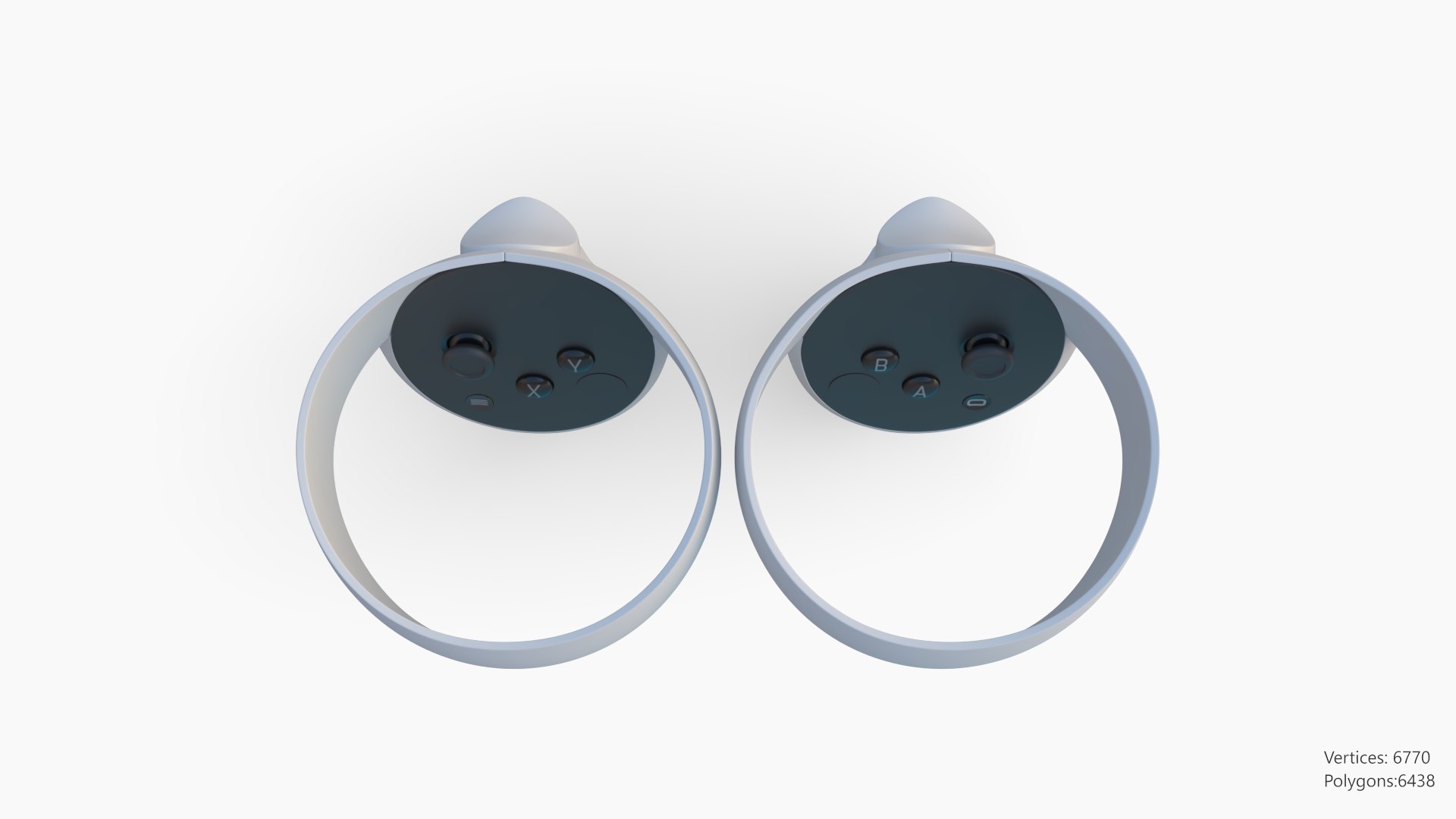 3D Oculus Quest 2 Controller Model - TurboSquid 1870996