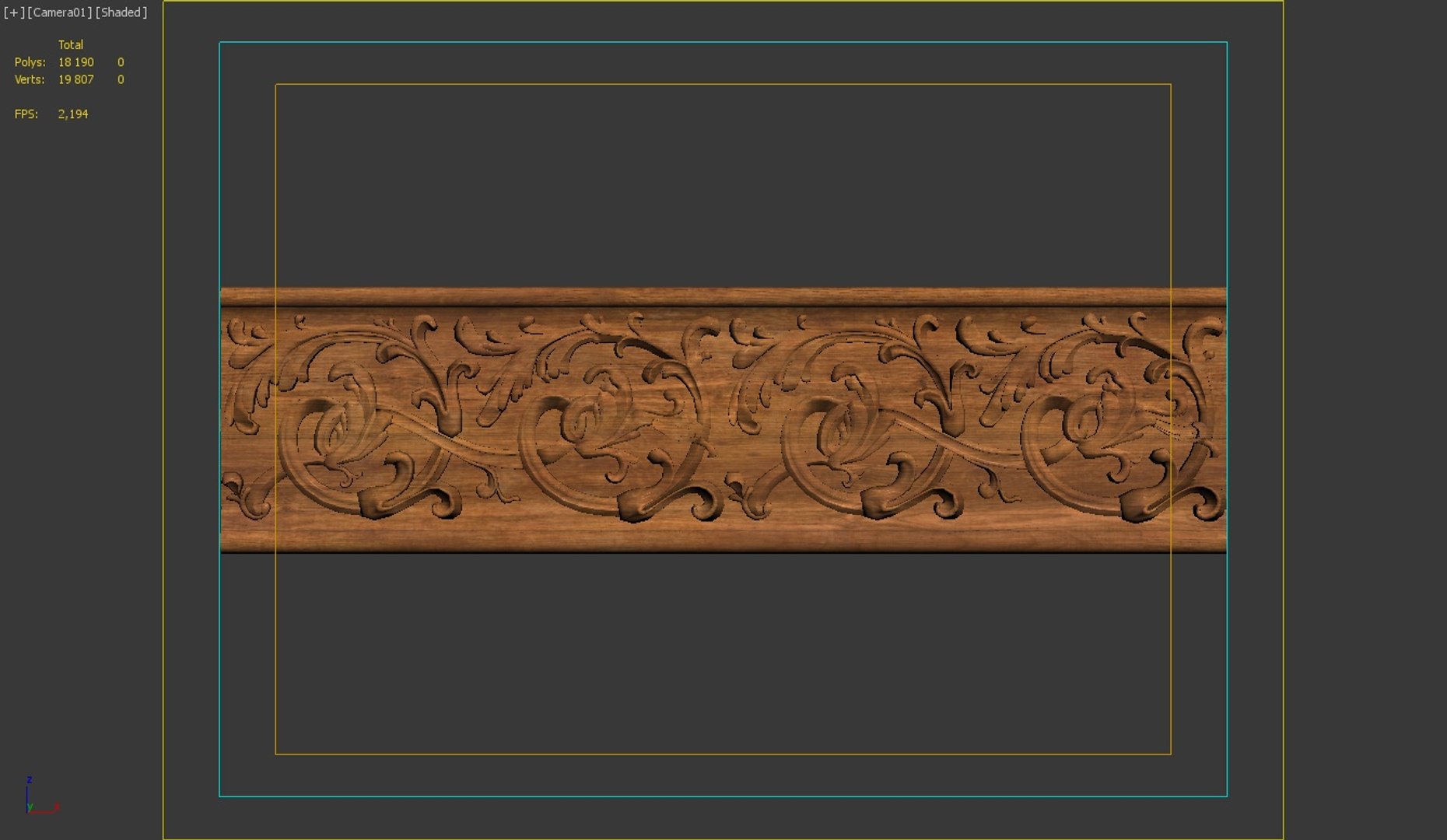 Decorative Molding 3d Model