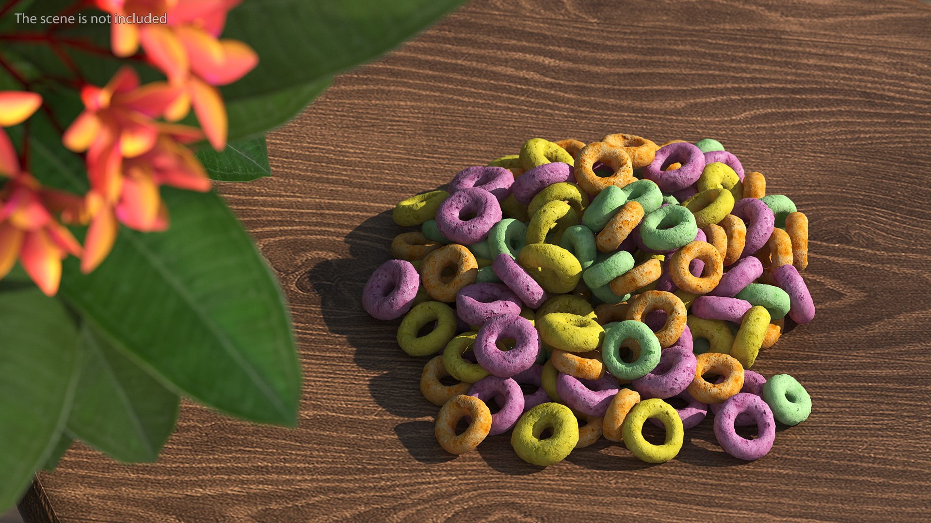 Colored Cereals Rings 3D Model - TurboSquid 1749924