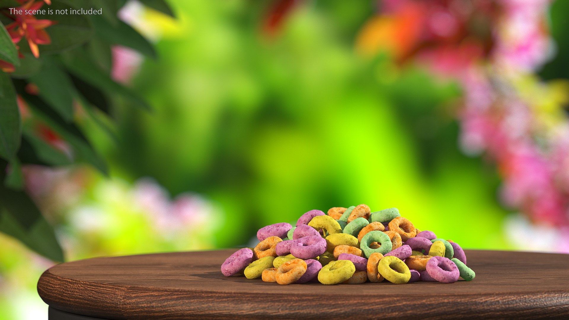 Colored Cereals Rings 3D Model - TurboSquid 1749924